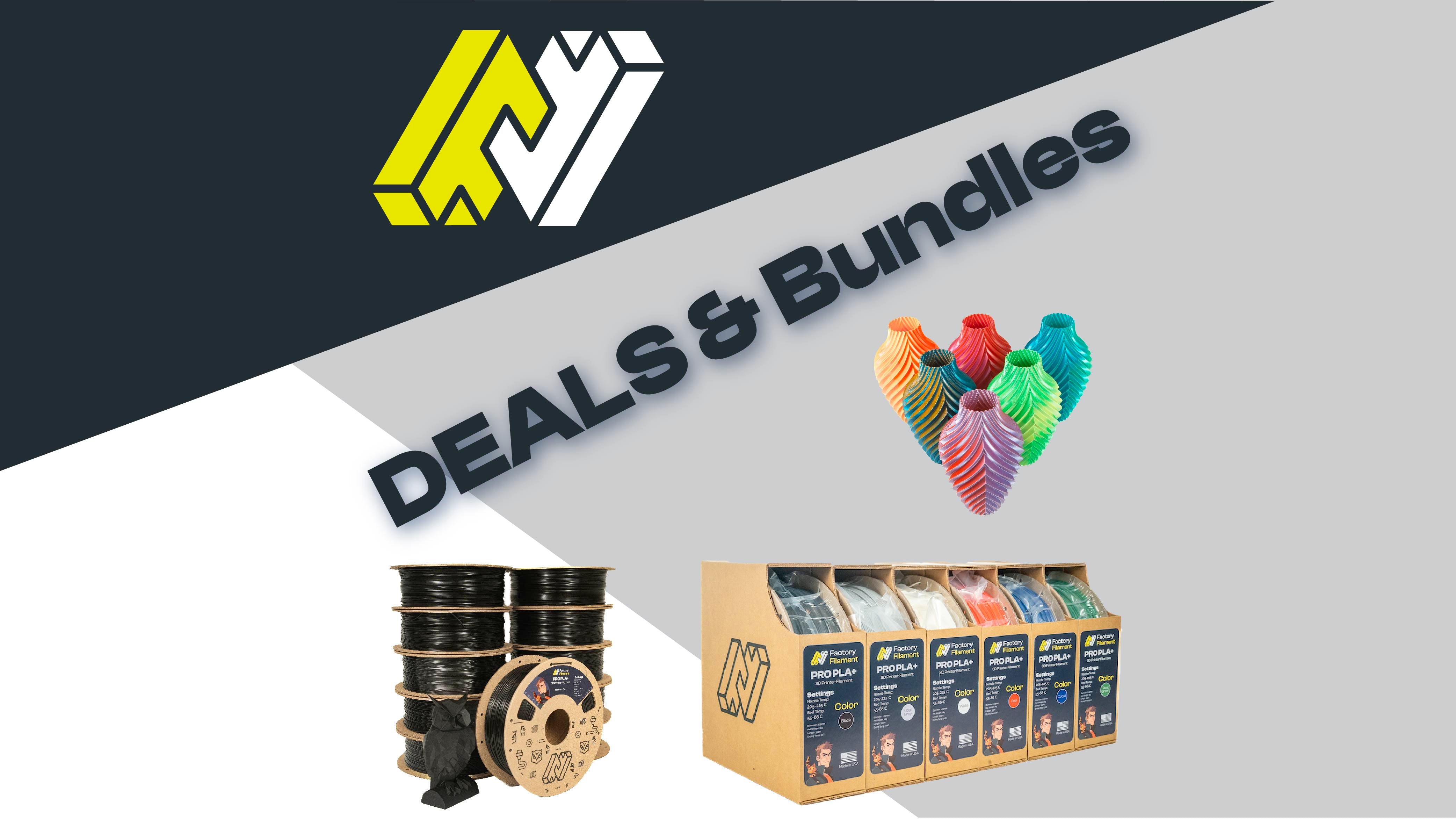 Deals + Bundles – Factory Filament